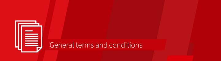 General Terms and Conditions